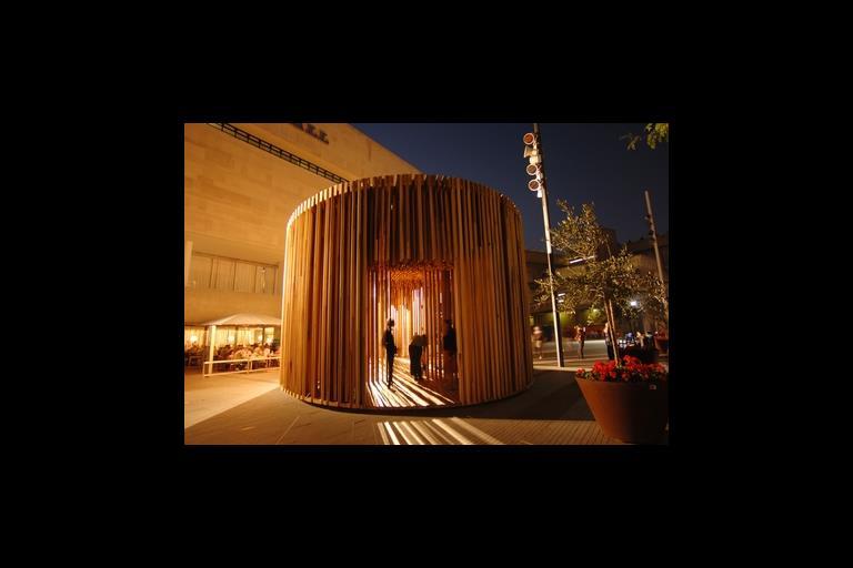 David Adjaye unveils tulipwood pavilion | News | Building